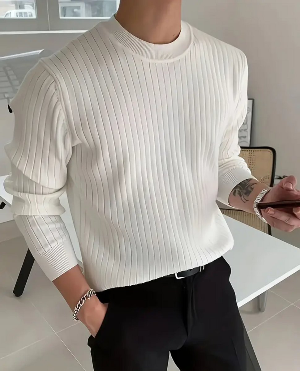 Torcello Ribbed Sweater – Arveilo