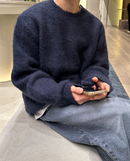 Milano Knit Wool Textured Sweater – Arveilo